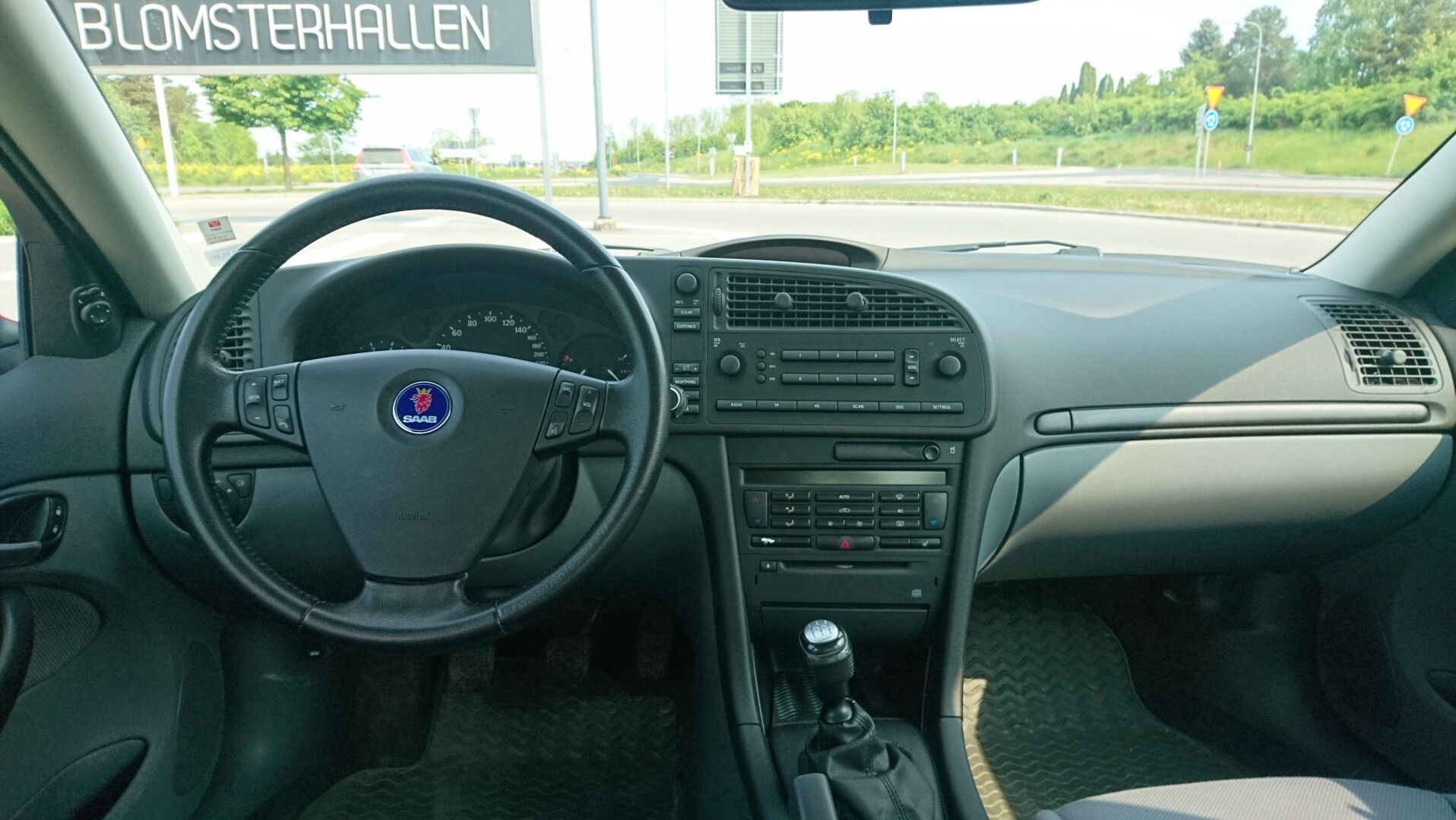 Saab 9-3 Linear SS 1,8t; uttagen 2004-04; körd ca 53000 km ("lågmil ...