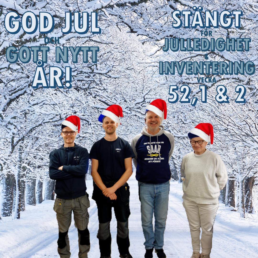 VIKTIG INFORMATION OM JULLEDIGHET & INVENTERING PÅ SSKR - Saabklubben