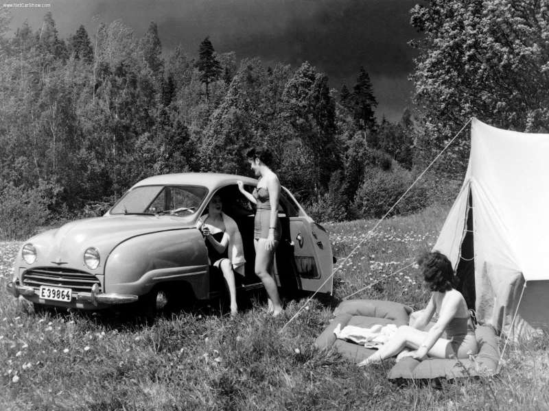 1955 SAAB 92b rear brake hose routing - Saabklubben